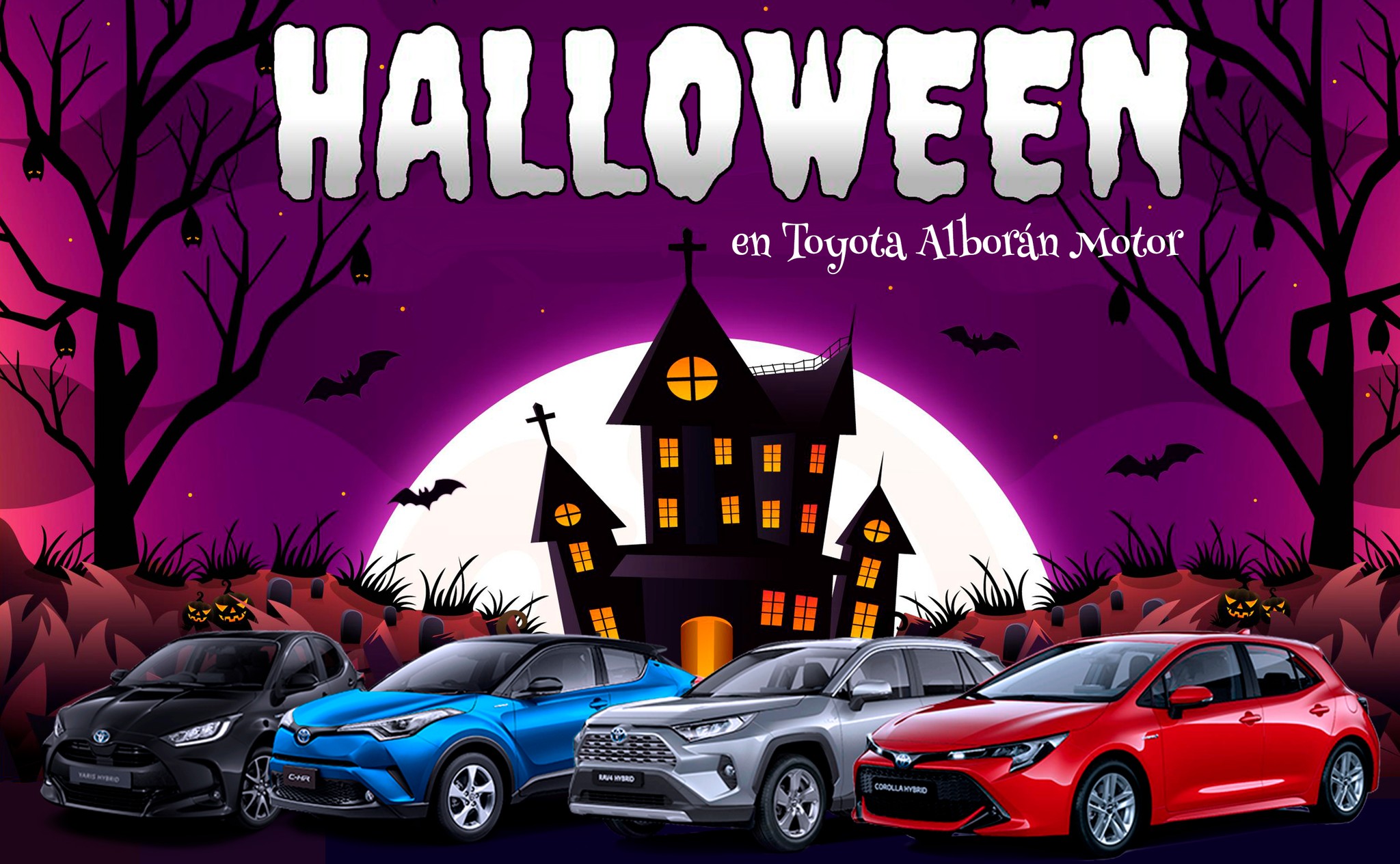 ¡En halloween nuestros precios y la garantía Toyota te harán temblar ...